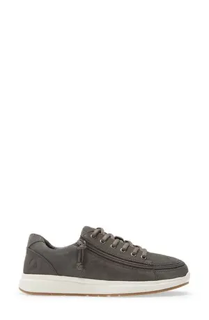 BILLY FOOTWEAR Comfort Low Zip Around Sneaker - Grey