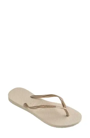 Havaianas Havaianas Slim Flip Flop Beige