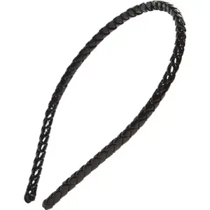 L. Erickson Braided Headband - Black