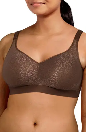 Chantelle C Magnifique Wirefree Minimizer Bra Walnut
