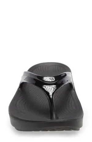 OOFOS Oolala Flip Flop - Black