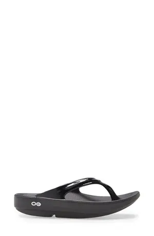 OOFOS Oolala Flip Flop - Black/black