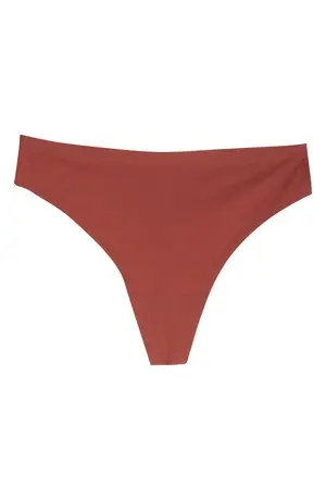 Chantelle Soft Stretch Thong Amber
