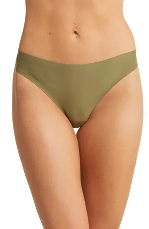 Chantelle Soft Stretch Thong Army Khaki-wq