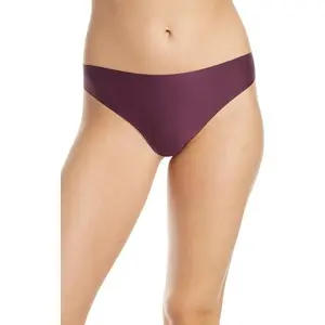Chantelle Soft Stretch Thong Aubergine Ua