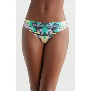 Chantelle Soft Stretch Thong Chromatica Wave Print