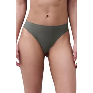 Chantelle Chantelle Soft Stretch Thong Green Clay
