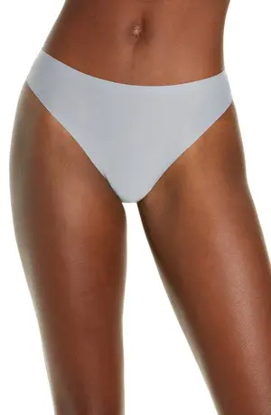 Chantelle Soft Stretch Thong Grey Sky