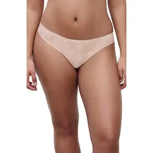 Chantelle Soft Stretch Thong Light Snake Print