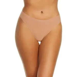 Chantelle Soft Stretch Thong - Mocha Mousse-pc