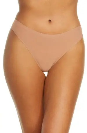 Chantelle Soft Stretch Thong Mocha Mousse