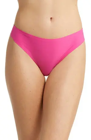Chantelle Soft Stretch Thong Rose Pitaya-6x