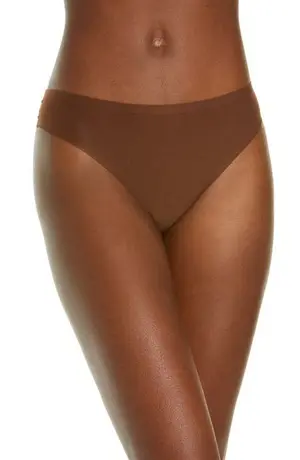 Chantelle Soft Stretch Thong Walnut
