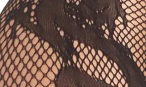 Natori Dragon Toss Net Tights