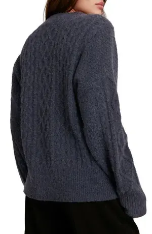 FAVORITE DAUGHTER Oversized Cable-knit Sweater