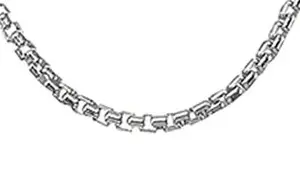 Monica Vinader Box Chain Necklace - Silver