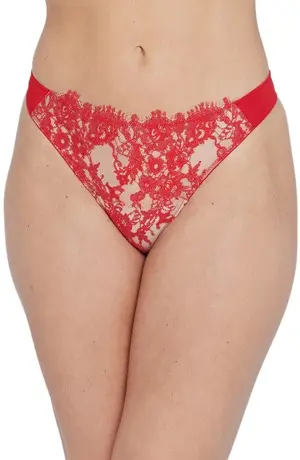 SKARLETT BLUE Entice Thong Sangria/ Ny