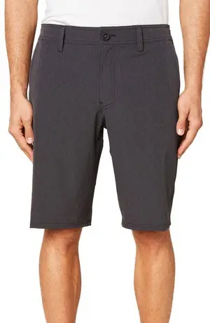 O'Neill Reserve Heather Hyperfreak Hybrid Shorts - Black
