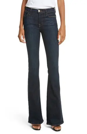 FRAME Le High Flare' Jeans - Sutherland