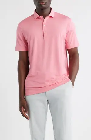 Johnnie-o Birdie Performance Polo - Azalea
