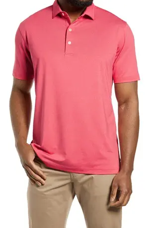 Johnnie-o Birdie Classic Fit Performance Polo Conch