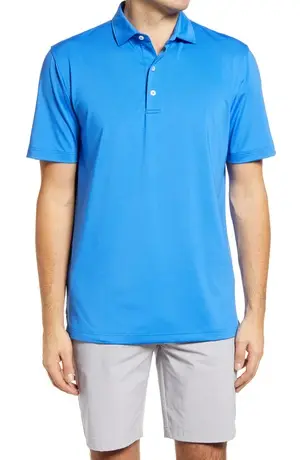 Johnnie-o Birdie Classic Fit Performance Polo Riptide
