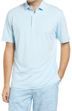 Johnnie-o Johnnie-O Lyndon Classic Fit Polo Barbados Blue