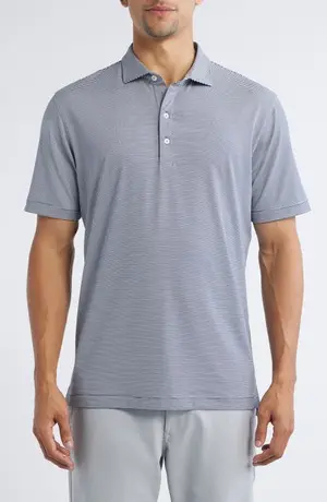 Johnnie-o Lyndon Classic Fit Polo - Navy