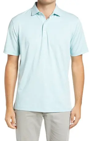 Johnnie-o Johnnie-O Lyndon Classic Fit Polo Seaglass