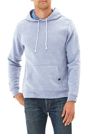 THREADS 4 THOUGHT Fleece Pullover Hoodie - High Tide