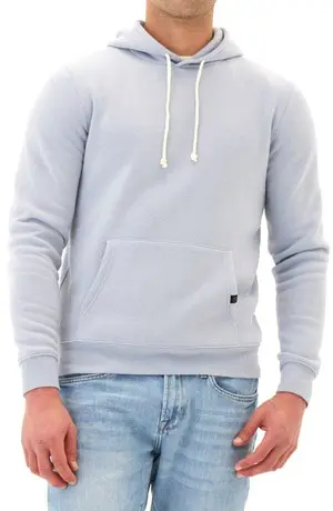 THREADS 4 THOUGHT Fleece Pullover Hoodie - Sea Mist