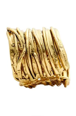 KARINE SULTAN Adjustable Band Ring - Gold