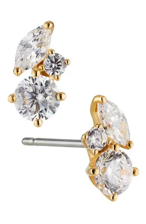 Nadri Nadri Prima Stud Earrings Gold