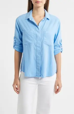 Bella Dahl Cuffed Shirts For Women