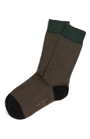 Ted Baker London Textured Socks Dk-orange