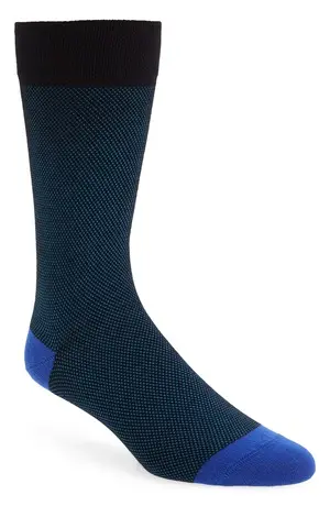 Ted Baker London Textured Socks Teal-blue
