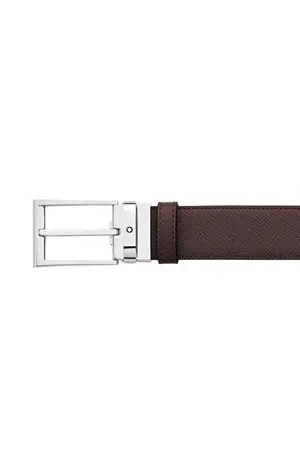 Montblanc Trapeze Reversible Leather Belt