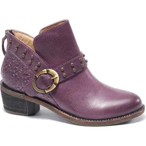 HALSA FOOTWEAR Melania Bootie - Dark Purple