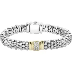Lagos Caviar & Diamond Bracelet