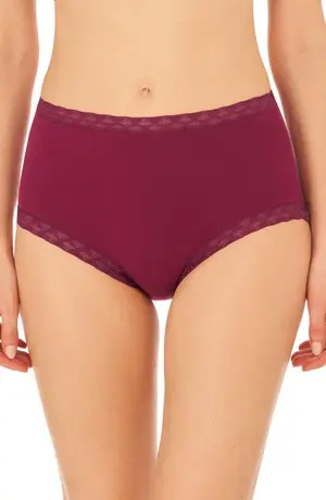 Natori Bliss Stretch Cotton Full Briefs Crushed Velvet