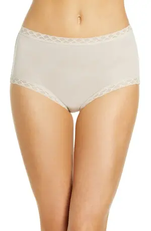 Natori Bliss Stretch Cotton Full Briefs Marble