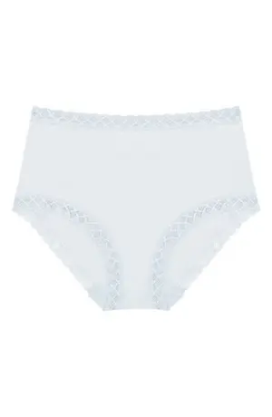 Natori Bliss Stretch Cotton Full Briefs - Quarry