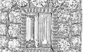 Shay Pavé & Baguette Drop Earrings