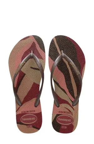 Havaianas Slim Palette Flip Flop - Amaranth