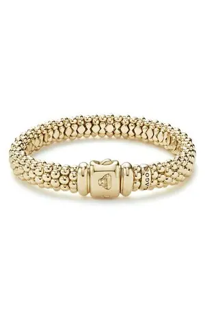 Lagos Caviar Rope Bracelet - Gold
