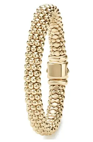 Lagos Caviar Rope Bracelet - Gold