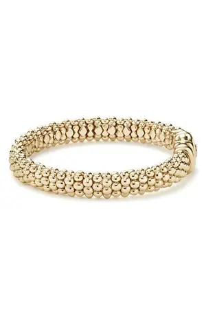 Lagos Caviar Rope Bracelet - Gold