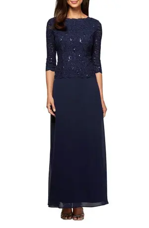 Alex Evenings Maxi Cocktail Dresses