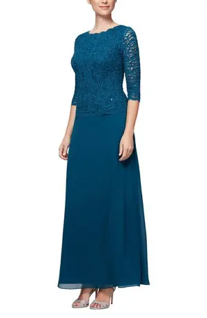 Alex Evenings Layered Evening Dresses