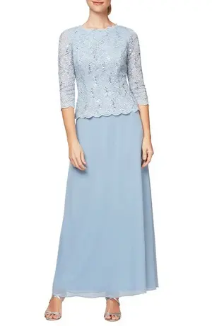 Alex Evenings Layered Dresses